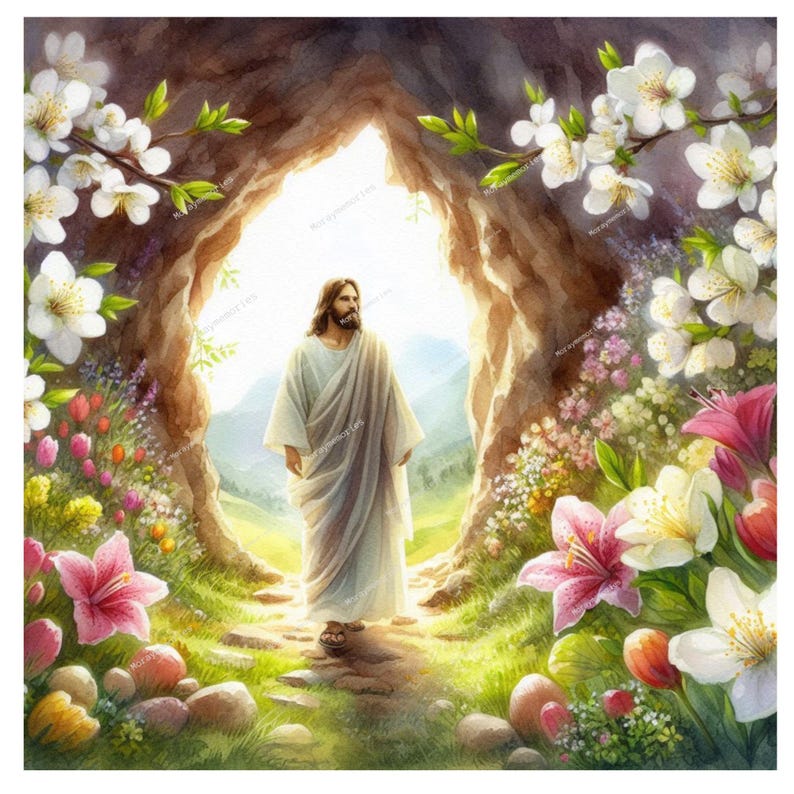 Jesus Christ Clipart, 10 High Quality JPG, Easter Resurrection ...