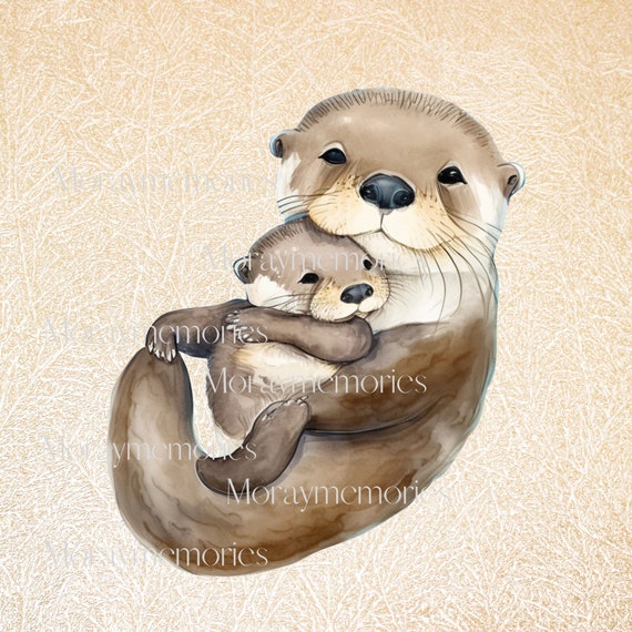 Sea Otter Clip Art