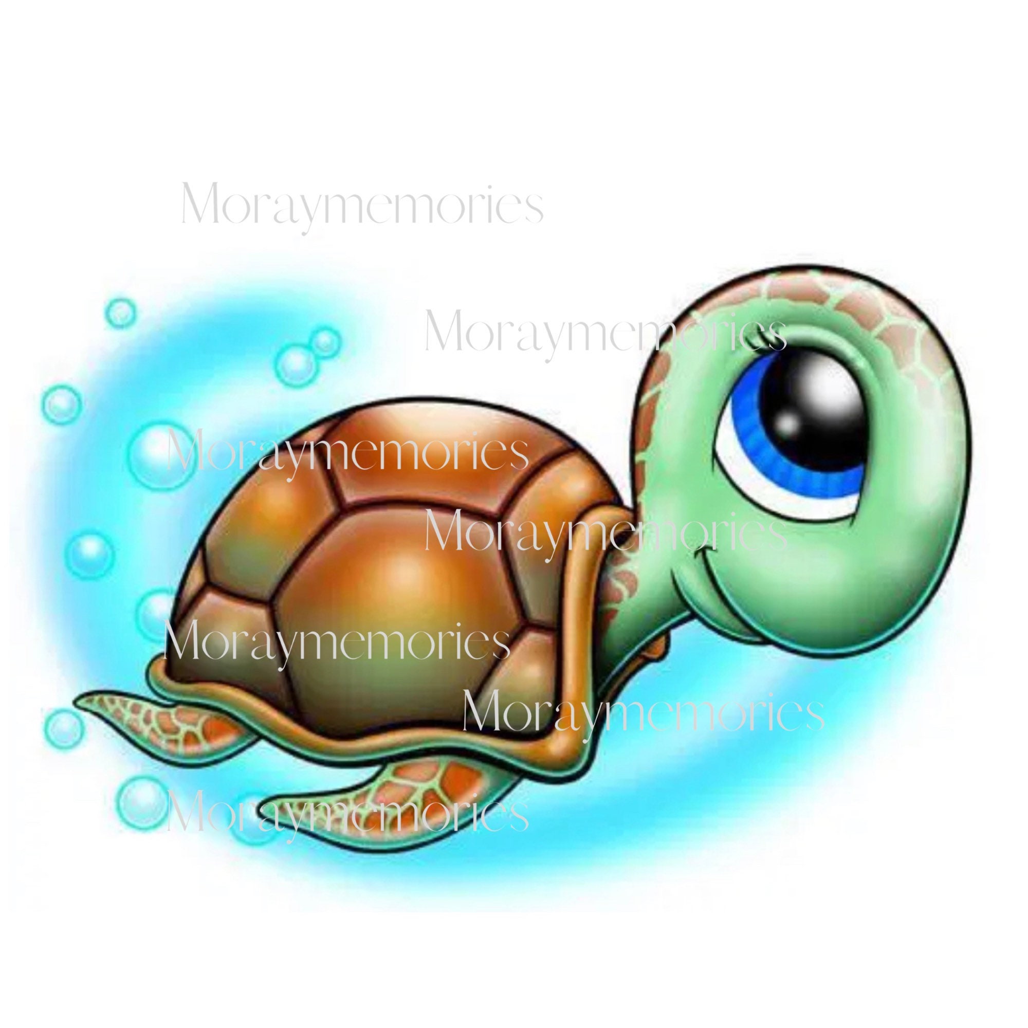 Cute Turtle Sublimation Clipart Turtle Bundle Sea Turtle - Etsy