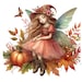 Autumn Fairy Clipart Bundle, Fall Fairy Png, Fairy Illustration Png ...