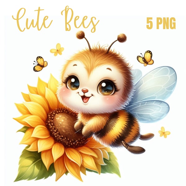 Cute Bee Template - Etsy