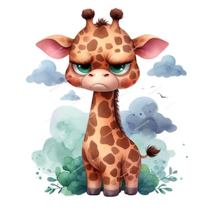 Funny Grumpy Animals Clipart, High Quality Transparent Pngs, Safari ...