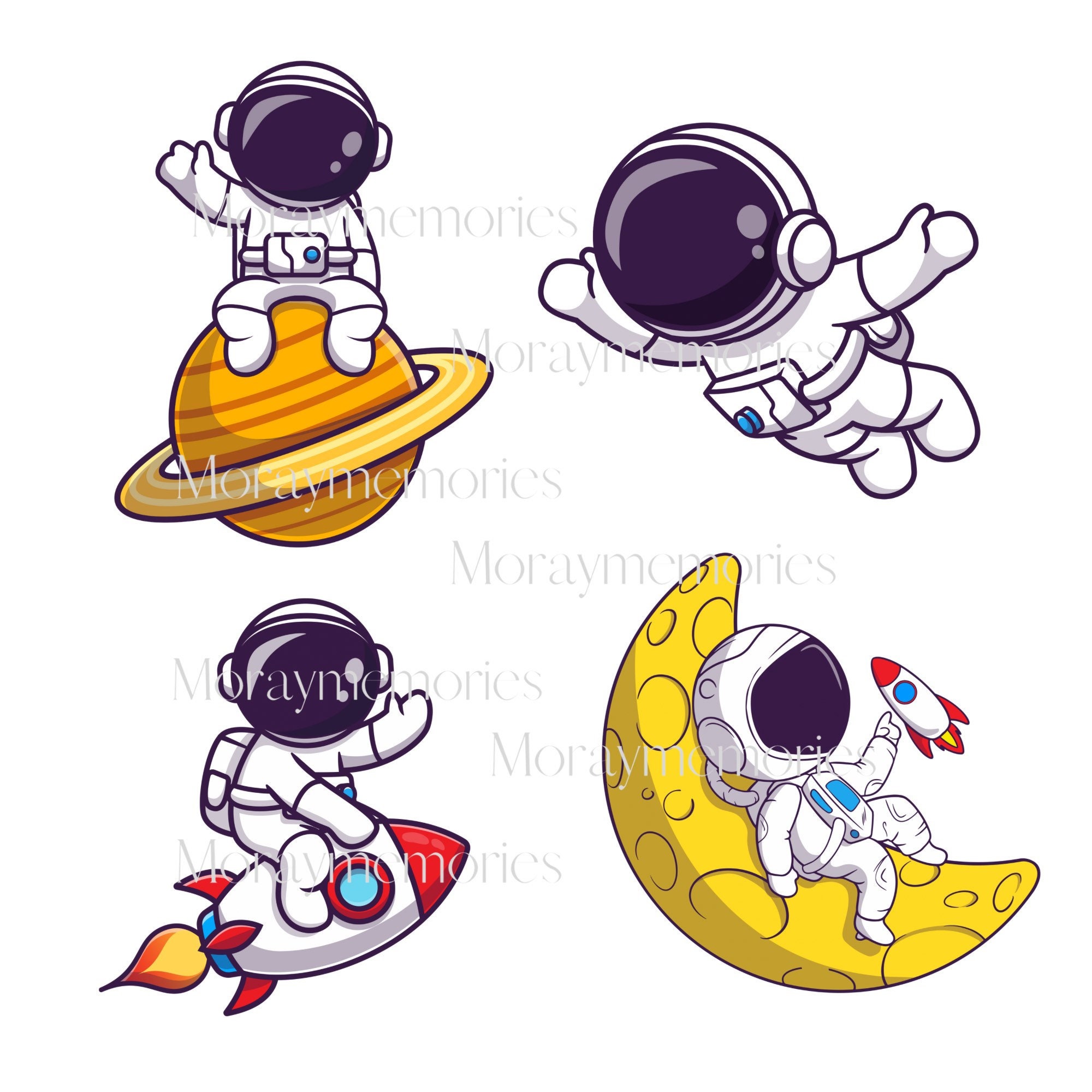 Astronaut Png Astronaut Clipart Space Png Space Clipart - Etsy Australia