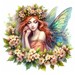 May Fairy Clipart Bundle, Fairy Png, Fairy Illustration Png, Birth ...