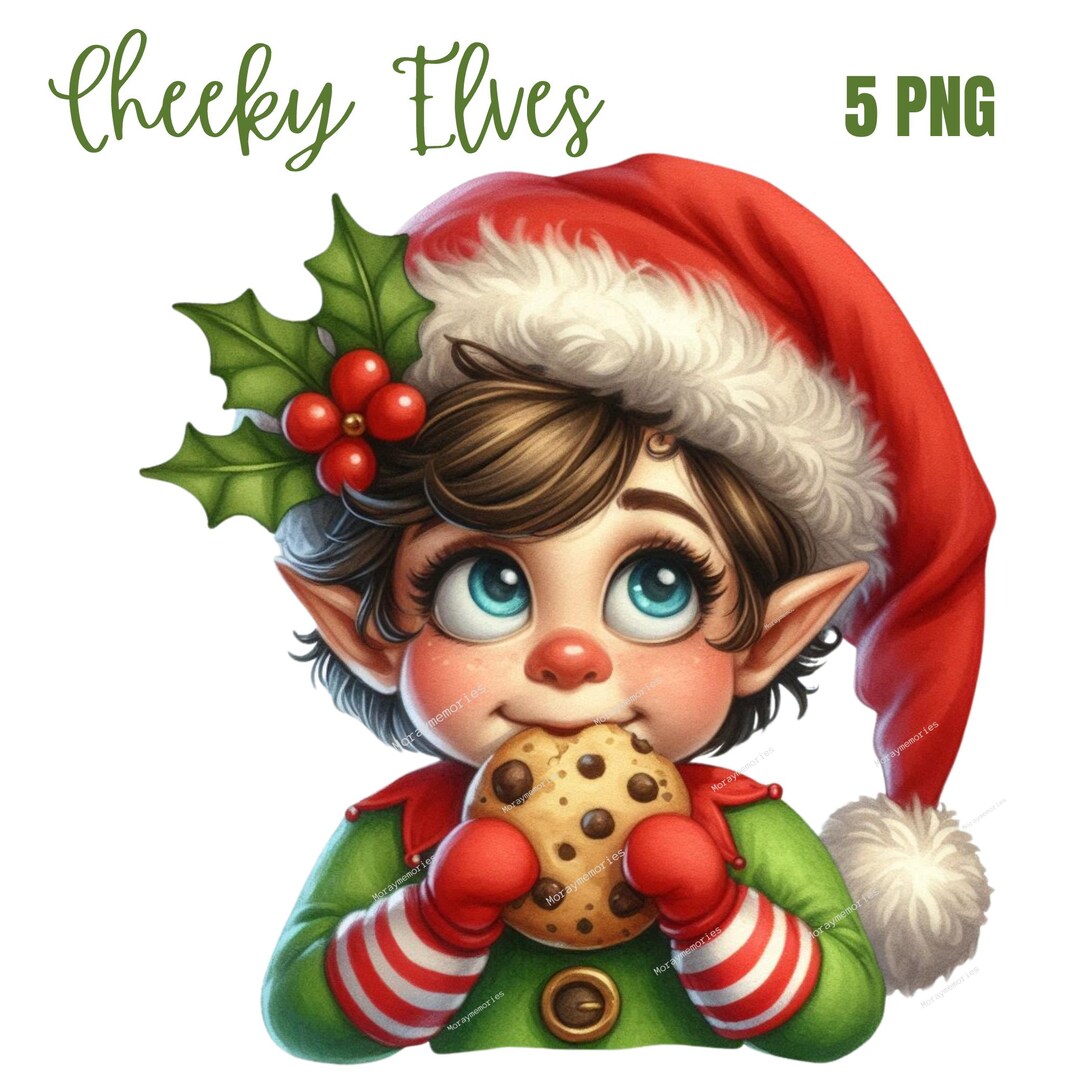 Cheeky Christmas Elves, High Quality Pngs, Elf on the Shelf, Memory ...