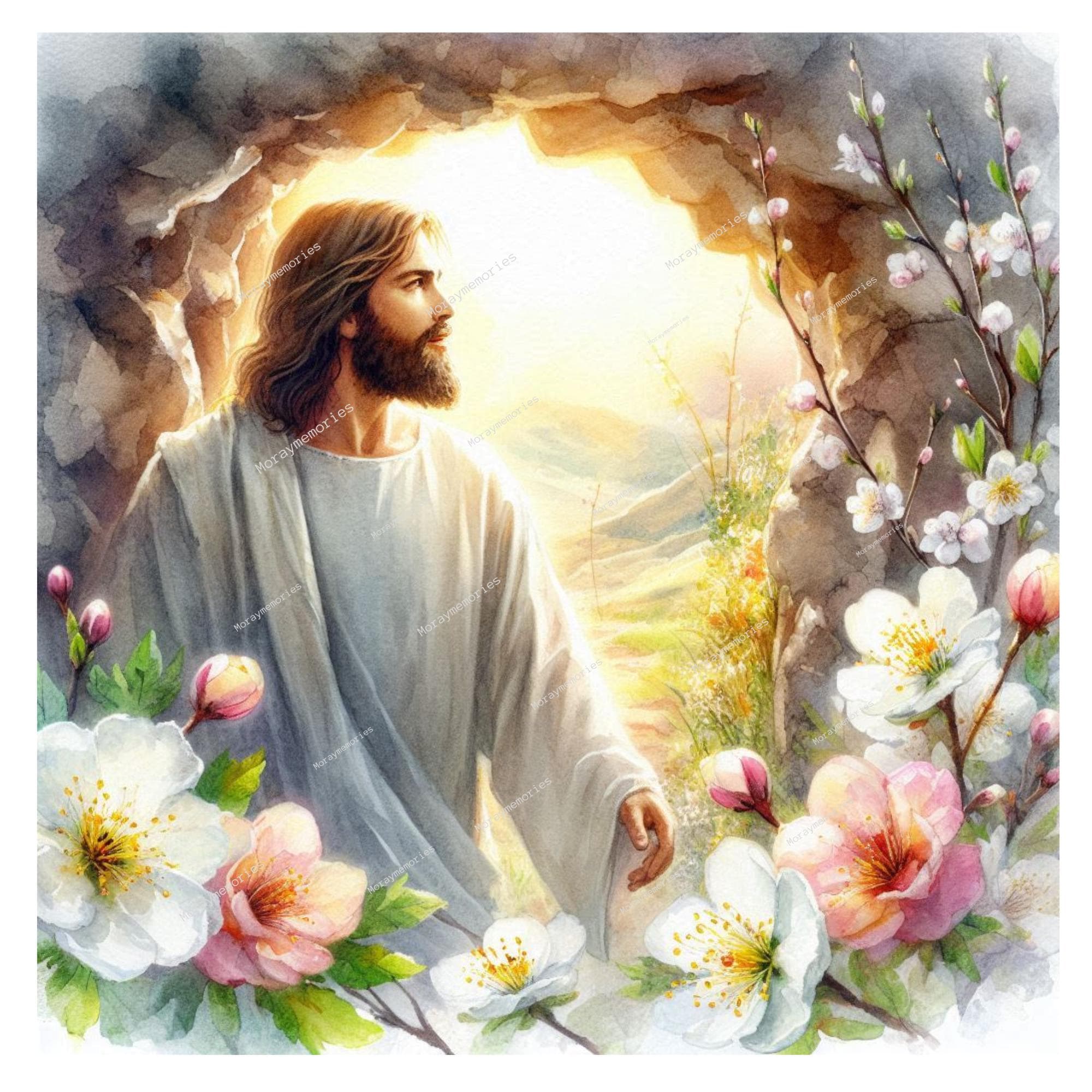 Jesus Christ Clipart, 10 High Quality JPG, Easter Resurrection ...