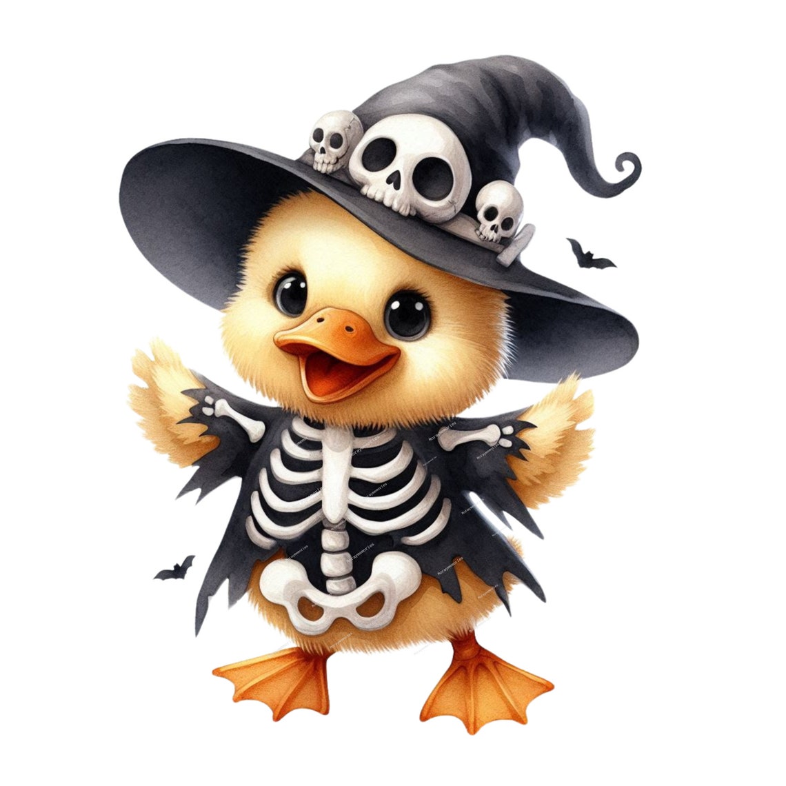 Halloween Ducks PNG, Halloween Sublimation Digital Design Download ...