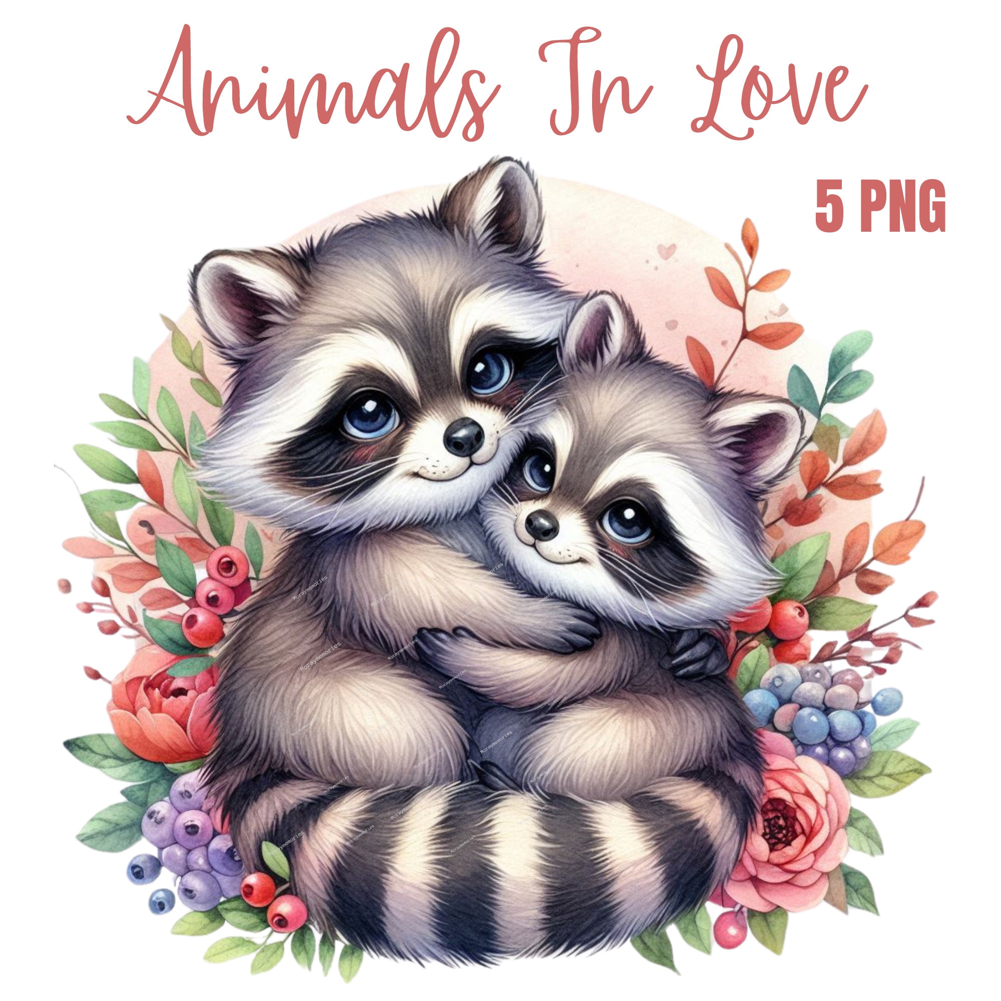 Cute Animals in Love Clipart,high Quality Pngs, Teddy Png Nursery Art ...