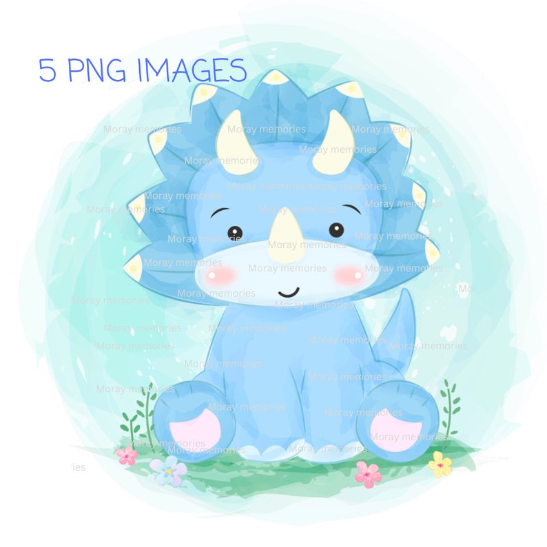 Baby Dinosaur Bundle Dinosaur Clipart Baby Dinosaur Png - Etsy