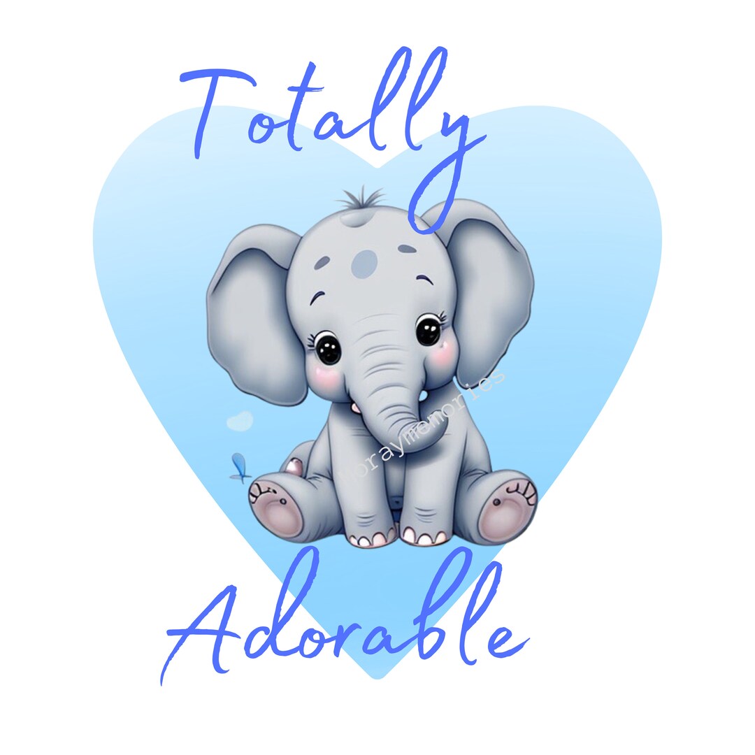 Totally Adorable Png, Baby Boy Png, Newborn Design, Kids Sublimation ...