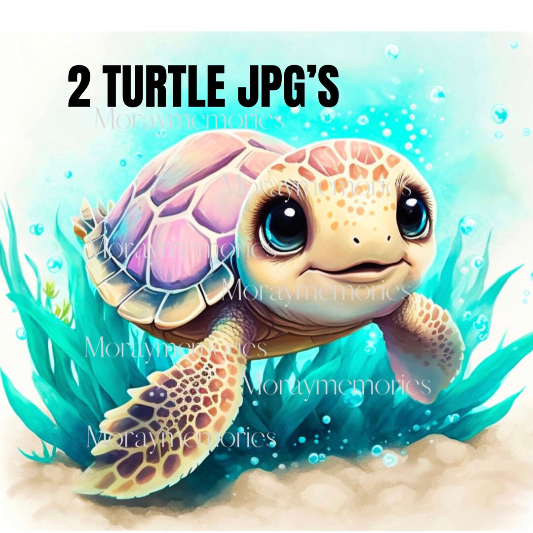 Turtle, Sea Turtle,girl Boy Ocean Sea Turtle Wall Art Image, Turtle ...