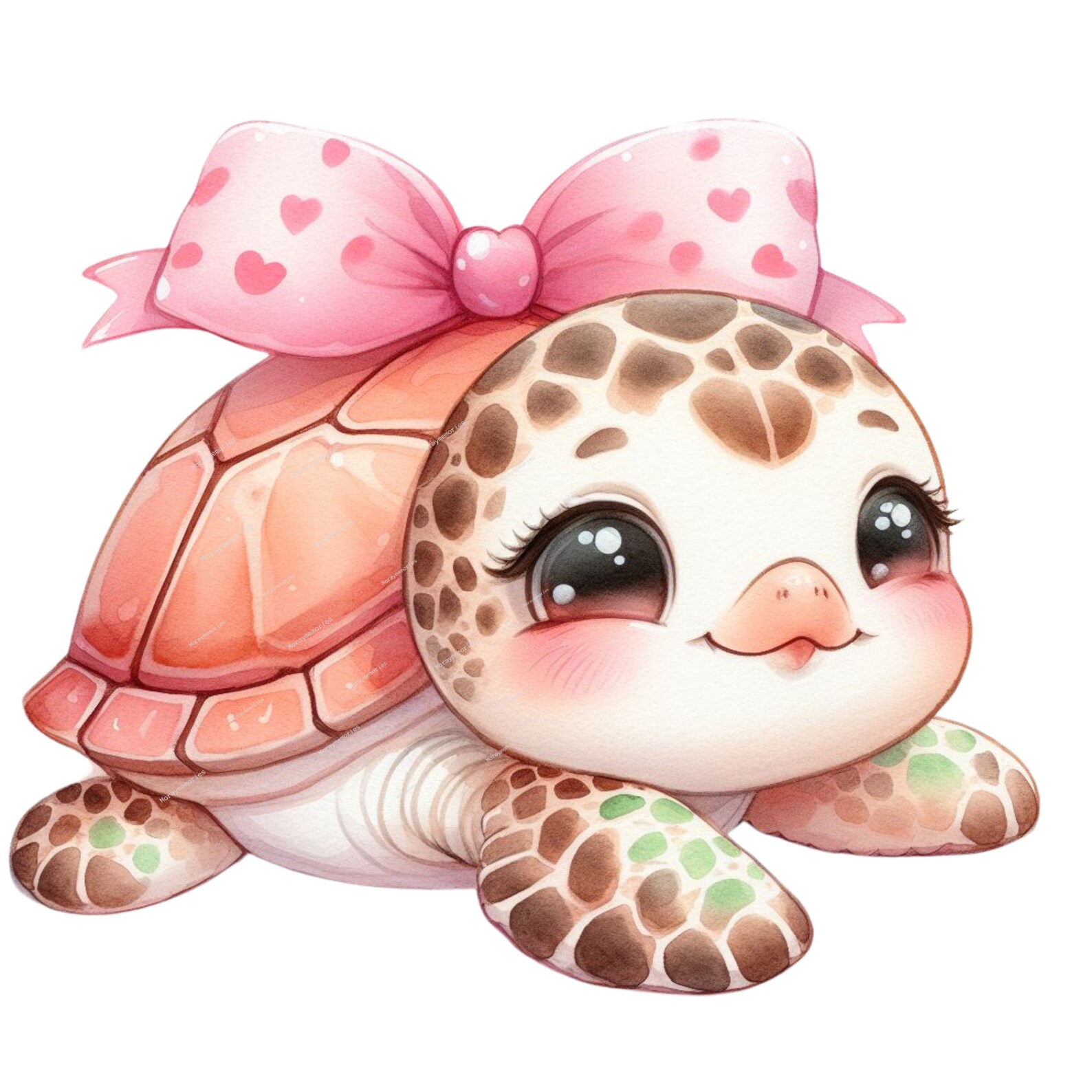 Adorable Baby Turtle PNG Bundle for Sublimation & Clipart Lovers,sea ...