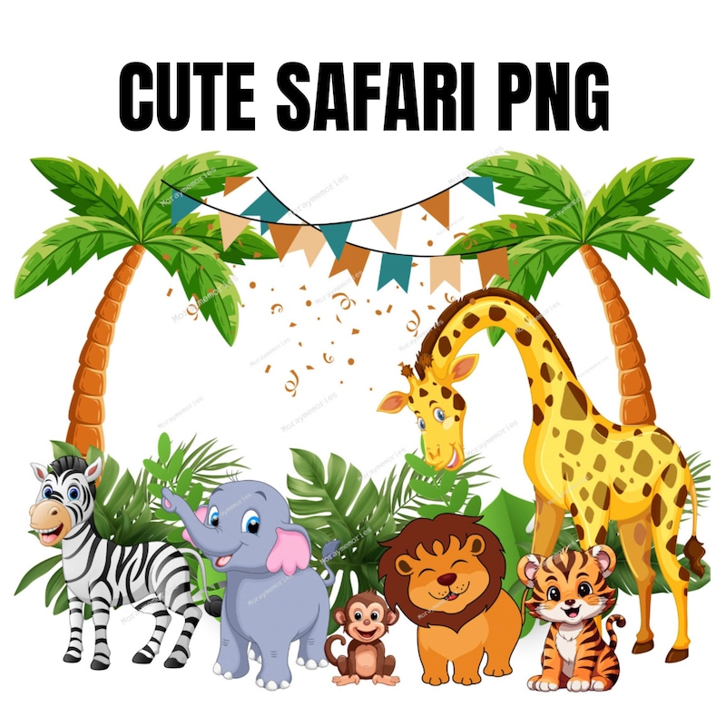 Safari Clip Art - Etsy