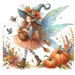 Autumn Fairy Clipart Bundle, Fall Fairy Png, Fairy Illustration Png ...