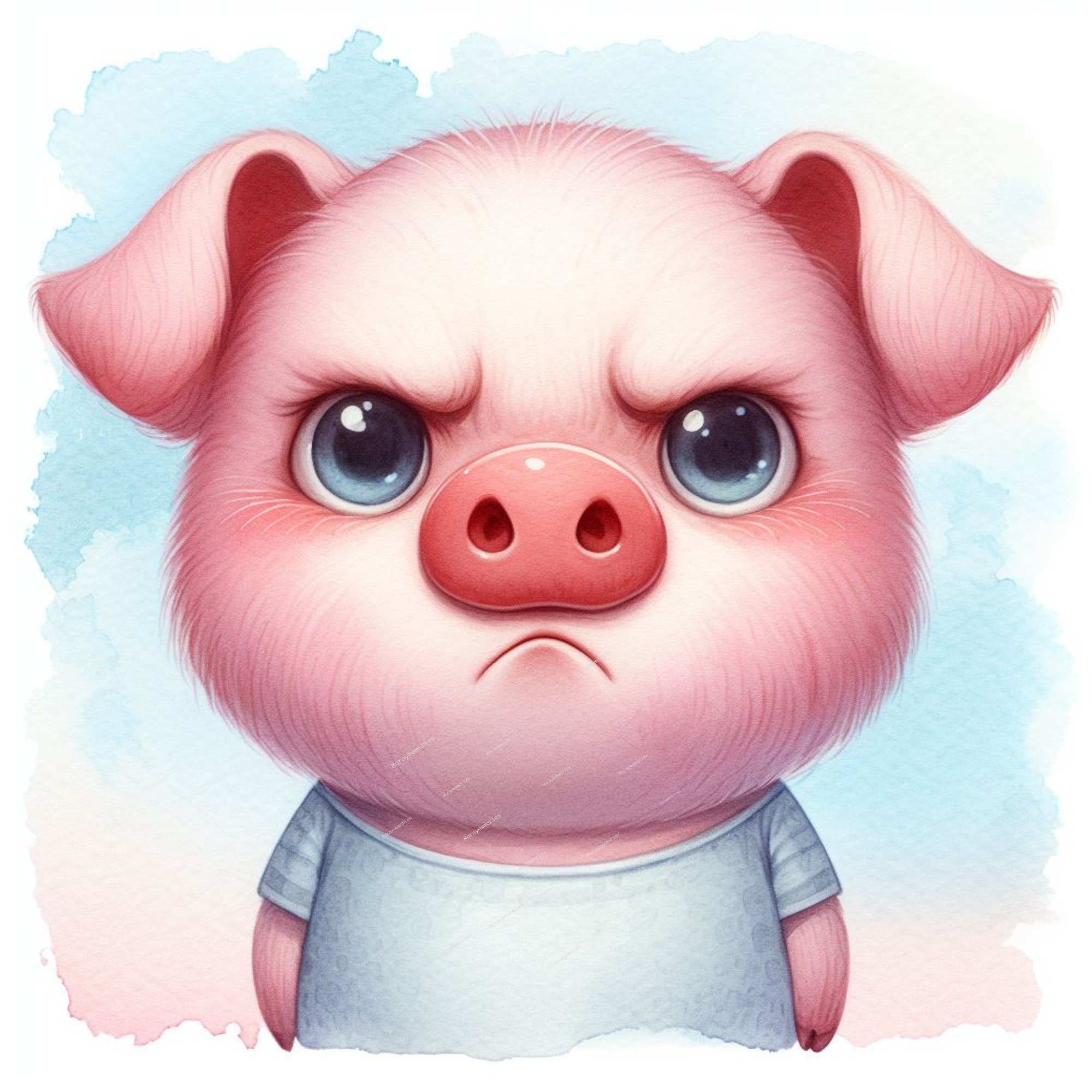 Funny Grumpy Animals Clipart, High Quality Transparent Pngs, Instant ...