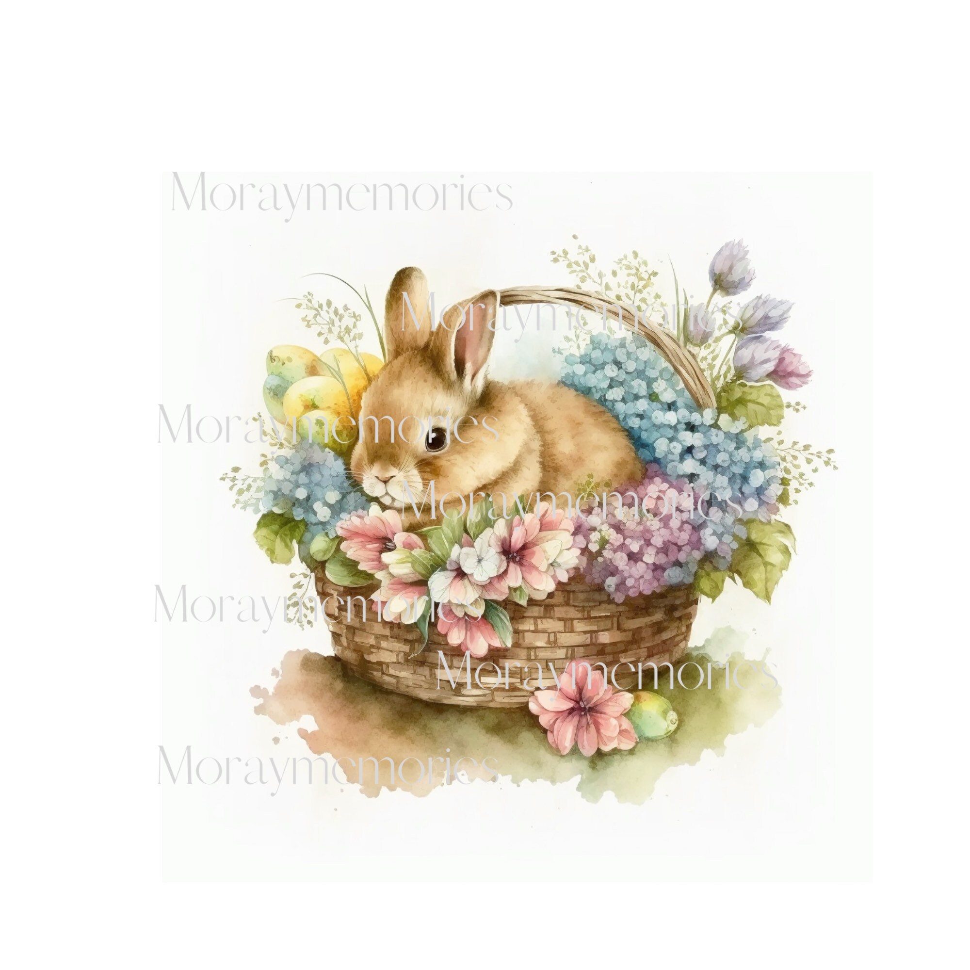 Sad Easter Bunny Clipart