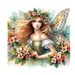 May Fairy Clipart Bundle, Fairy Png, Fairy Illustration Png, Birth ...