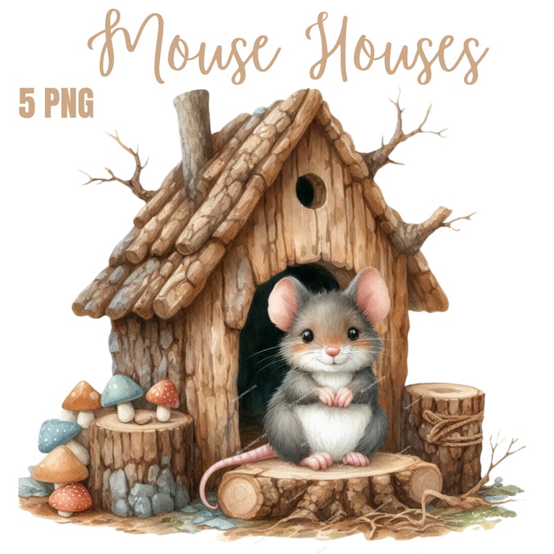 Mouse House - Etsy