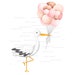 Stork and Baby Girl Clipart Baby Shower Nursery Clipart - Etsy