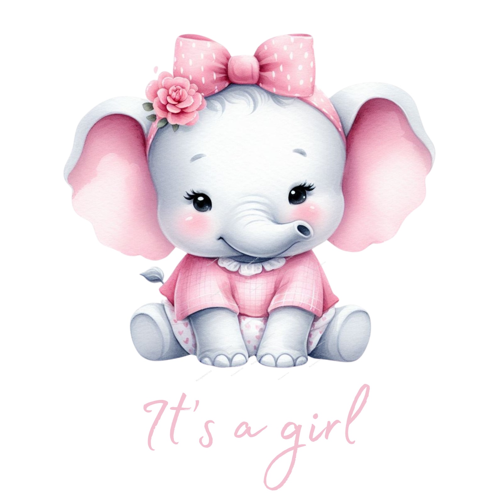 Elefante rosa PNG, clipart de elefante, baby shower, elefante de ...