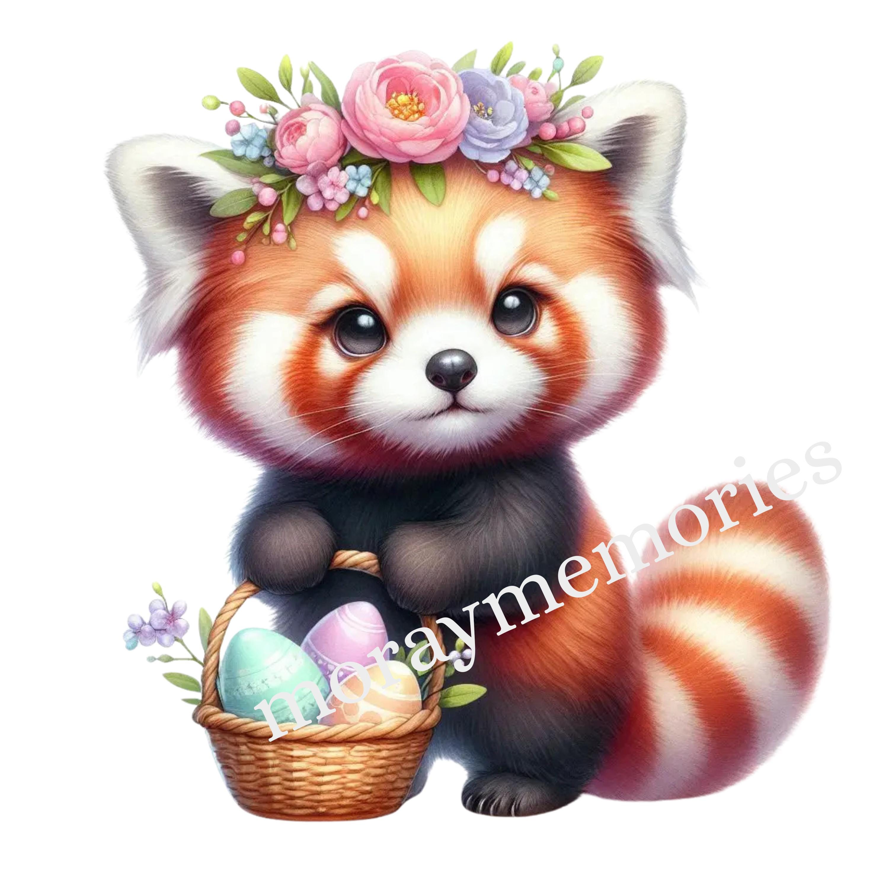 Cute Easter Forest Animals PNG Clipart Set, Baby Woodland Animals ...