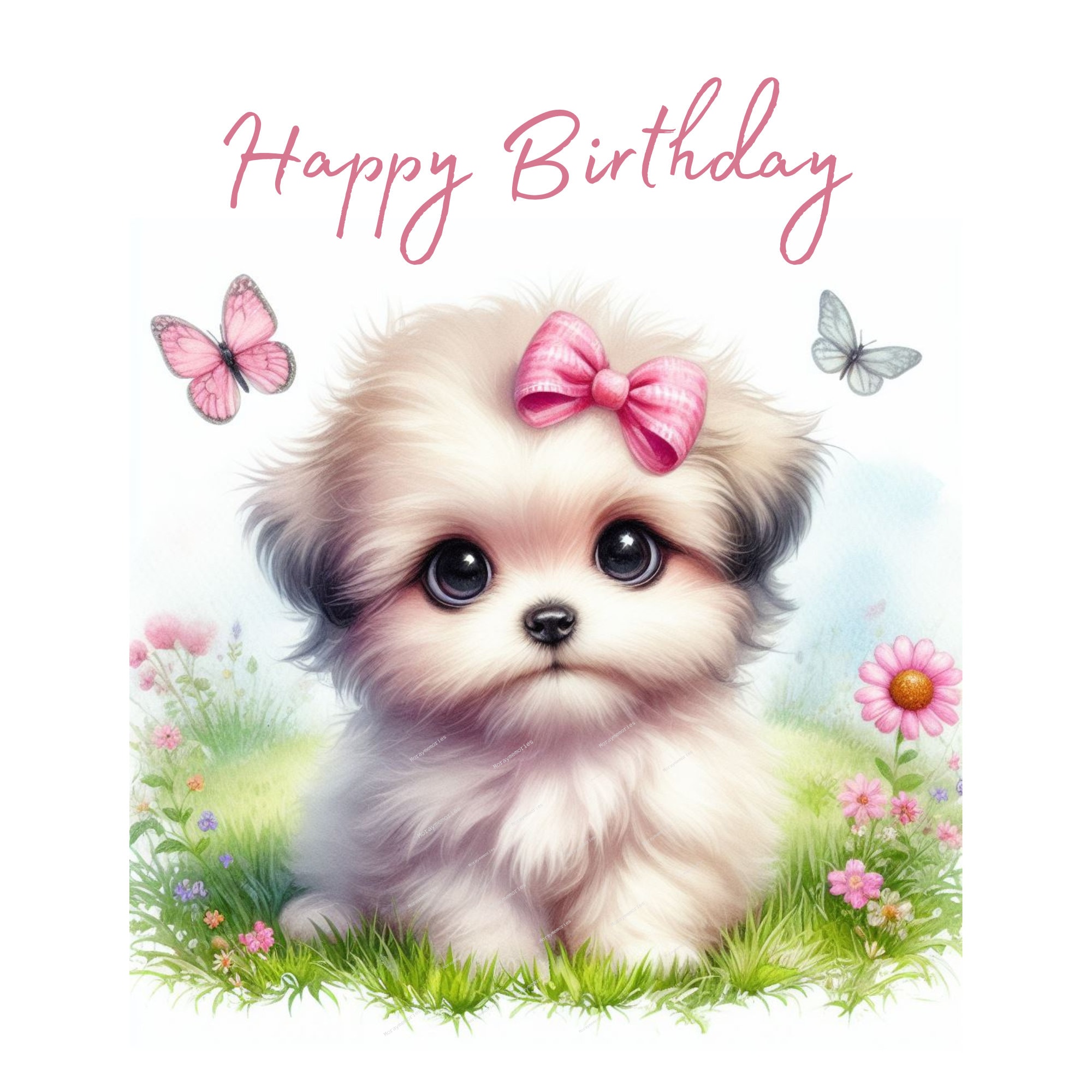 Birthday Clipart, Cute Puppy PNG, Birthday PNG, Cute Dog, Dog Lover - Etsy