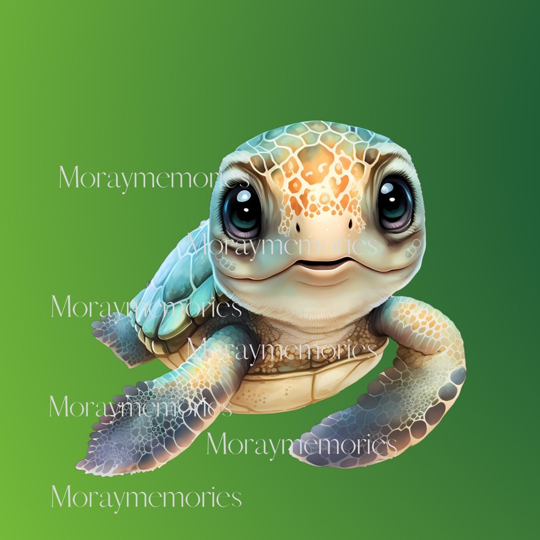 Turtle, Sea Turtle,cute Turtle Sublimation Clipart, Turtle Bundle, Sea ...