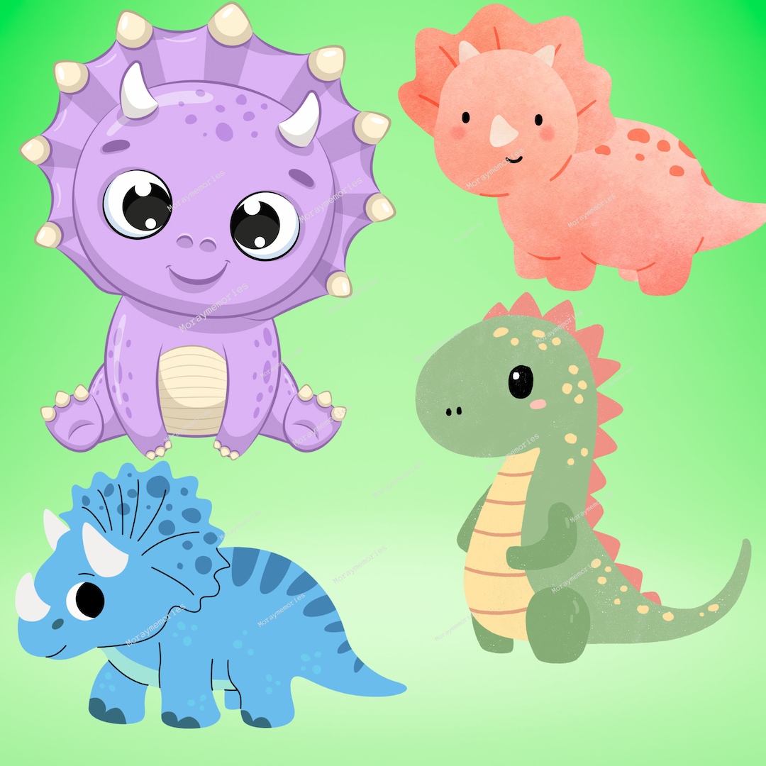 Dinosaur, Dinosaur Clipart Dino, DINOSAURS Clipart and Digital Paper ...
