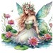 July Fairy Clipart Bundle, Fairy Png, Fairy Illustration Png, Birth ...