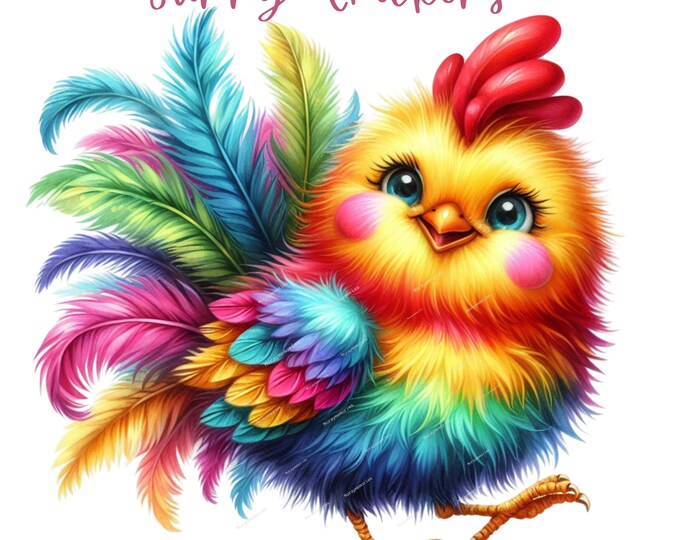 Funny Chicken PNG | Cute Chicken PNG Sublimation | Crazy Chicken Png ...