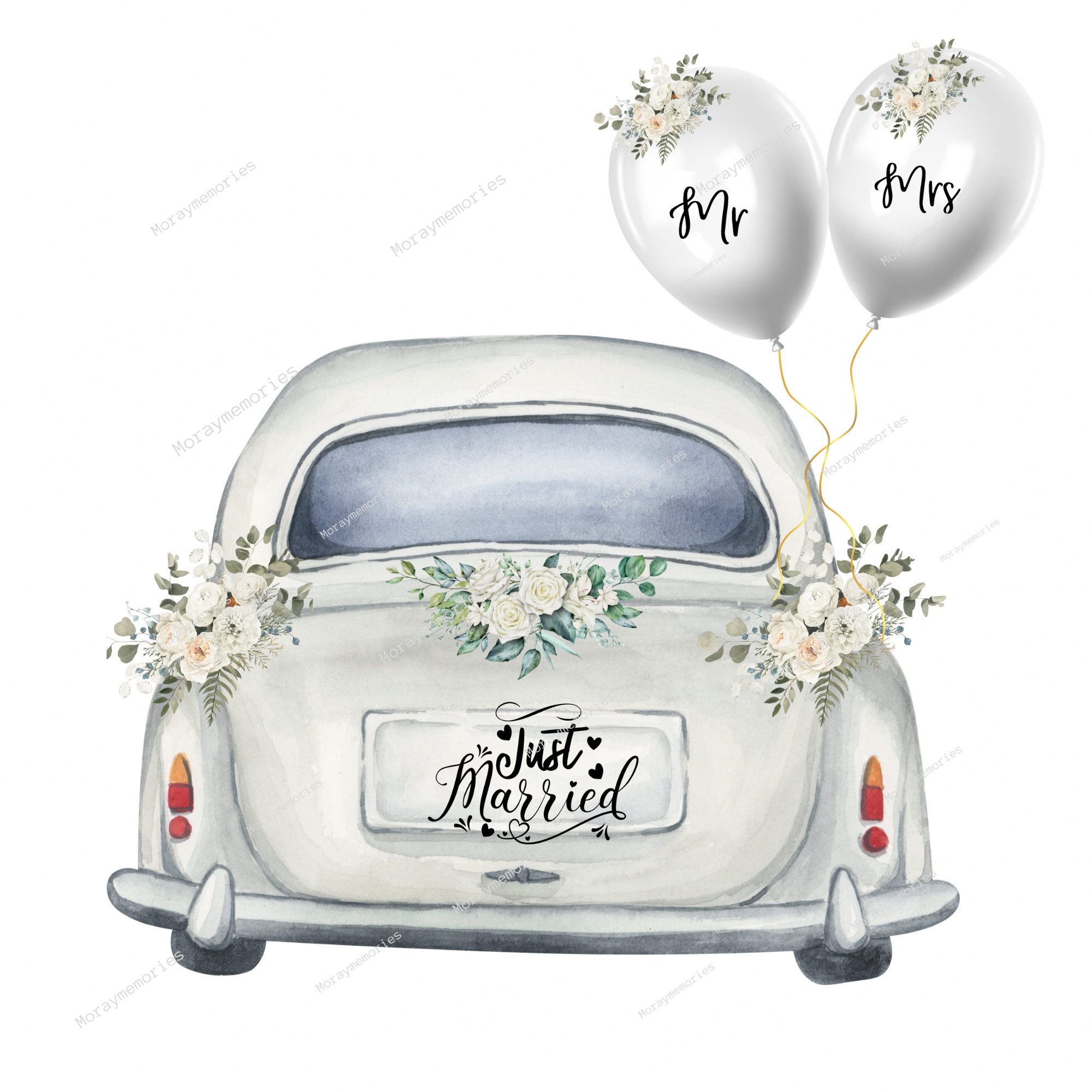 Wedding, Wedding Sign,just Married PNG, Just Married Car Prints, Mr ...