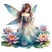 July Fairy Clipart Bundle, Fairy Png, Fairy Illustration Png, Birth ...