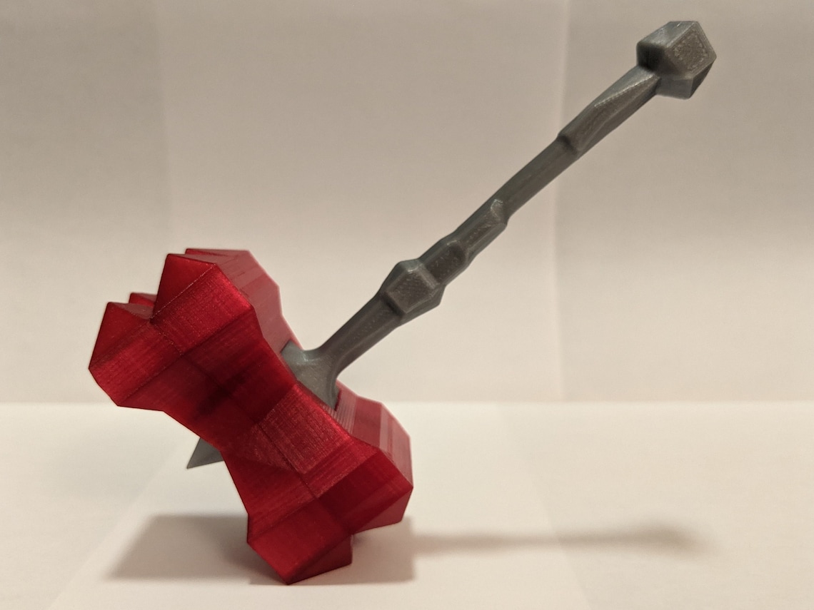 Dragon Warhammer 3-piece Assembly OSRS - Etsy