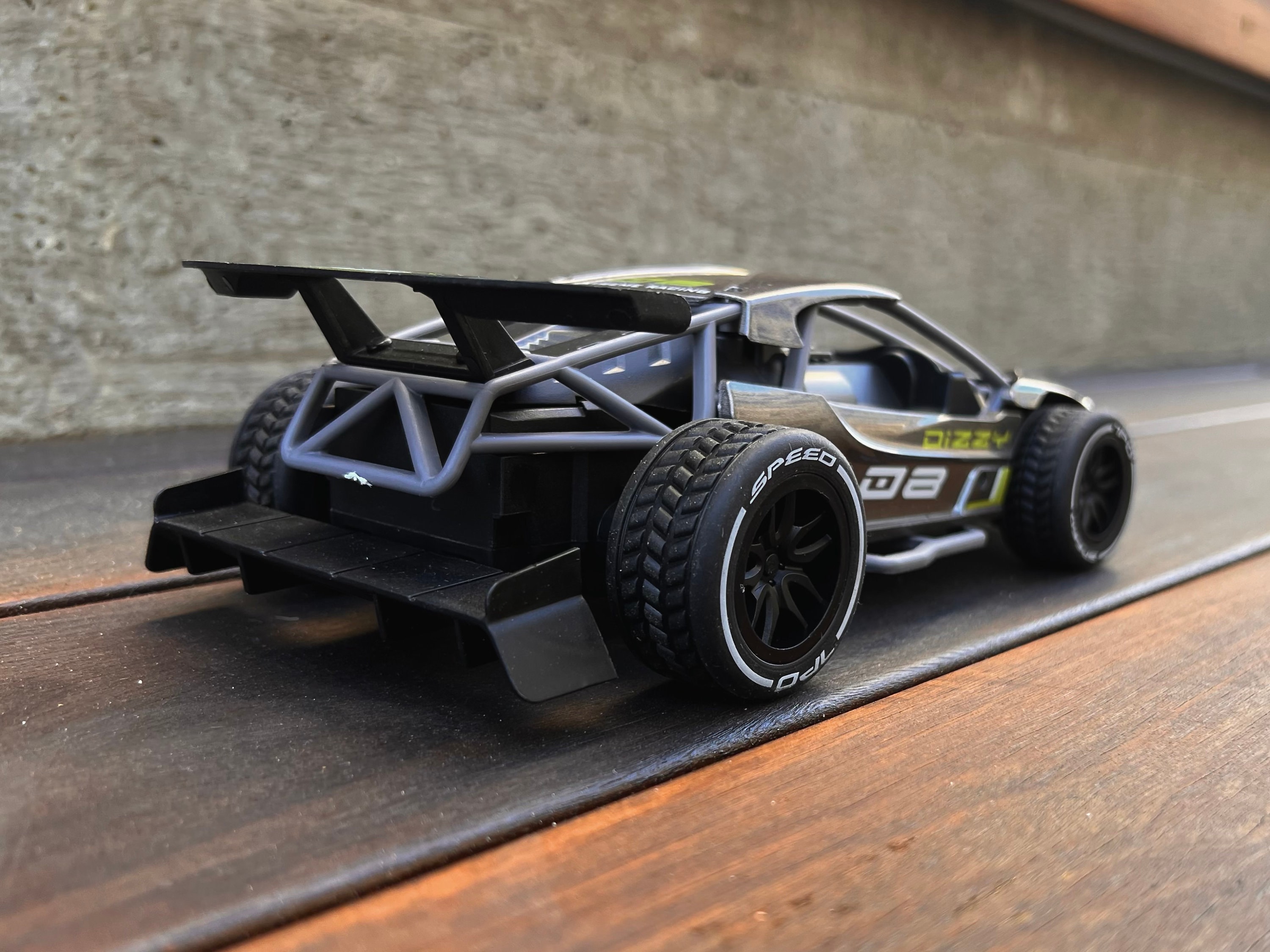 Mini Bugatti Silver RC Car 1:16 Scale Collectible Remote Controlled Car ...