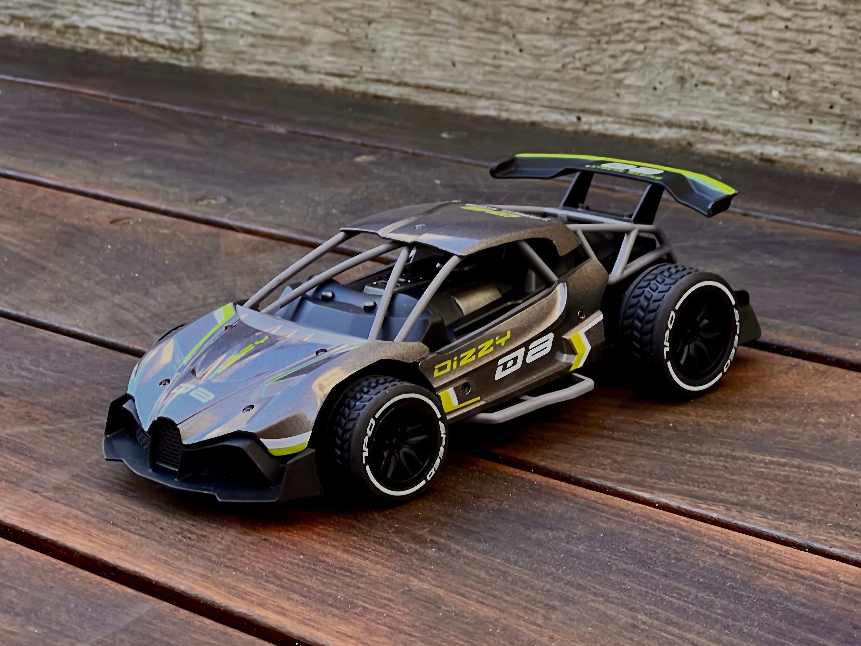 Mini Bugatti Silver RC Car 1:16 Scale Collectible Remote Controlled Car ...