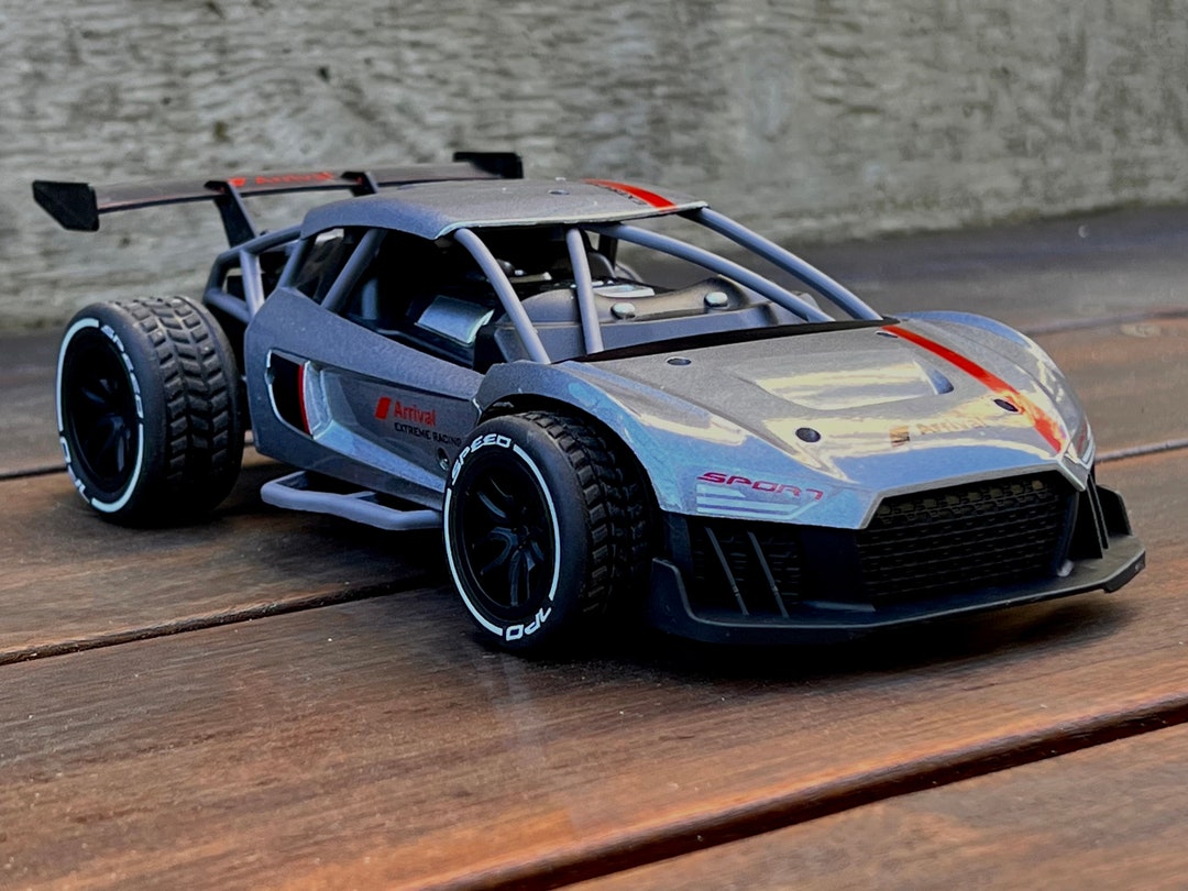 Mini Audi R8 Silver RC Car 1:16 Scale Remote Control Car Gift - Etsy