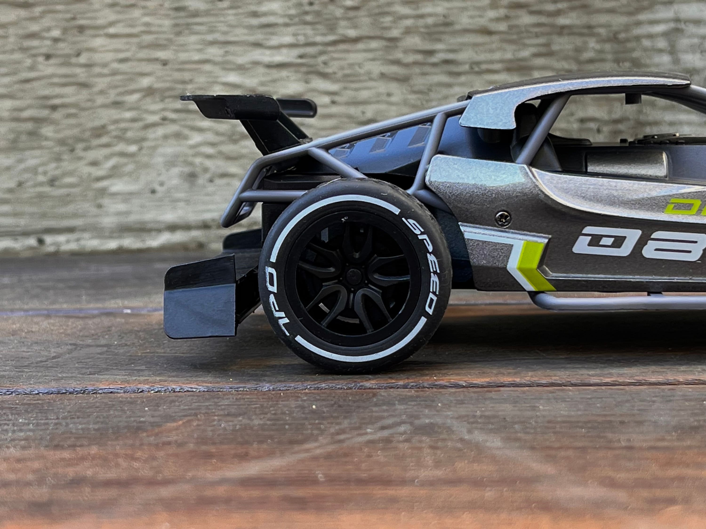 Mini Bugatti Silver RC Car 1:16 Scale Collectible Remote Controlled Car ...