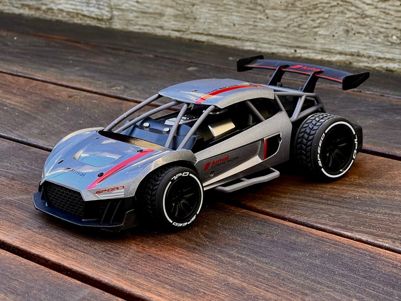 Mini Audi R8 Silver RC Car 1:16 Scale Remote Control Car Gift - Etsy