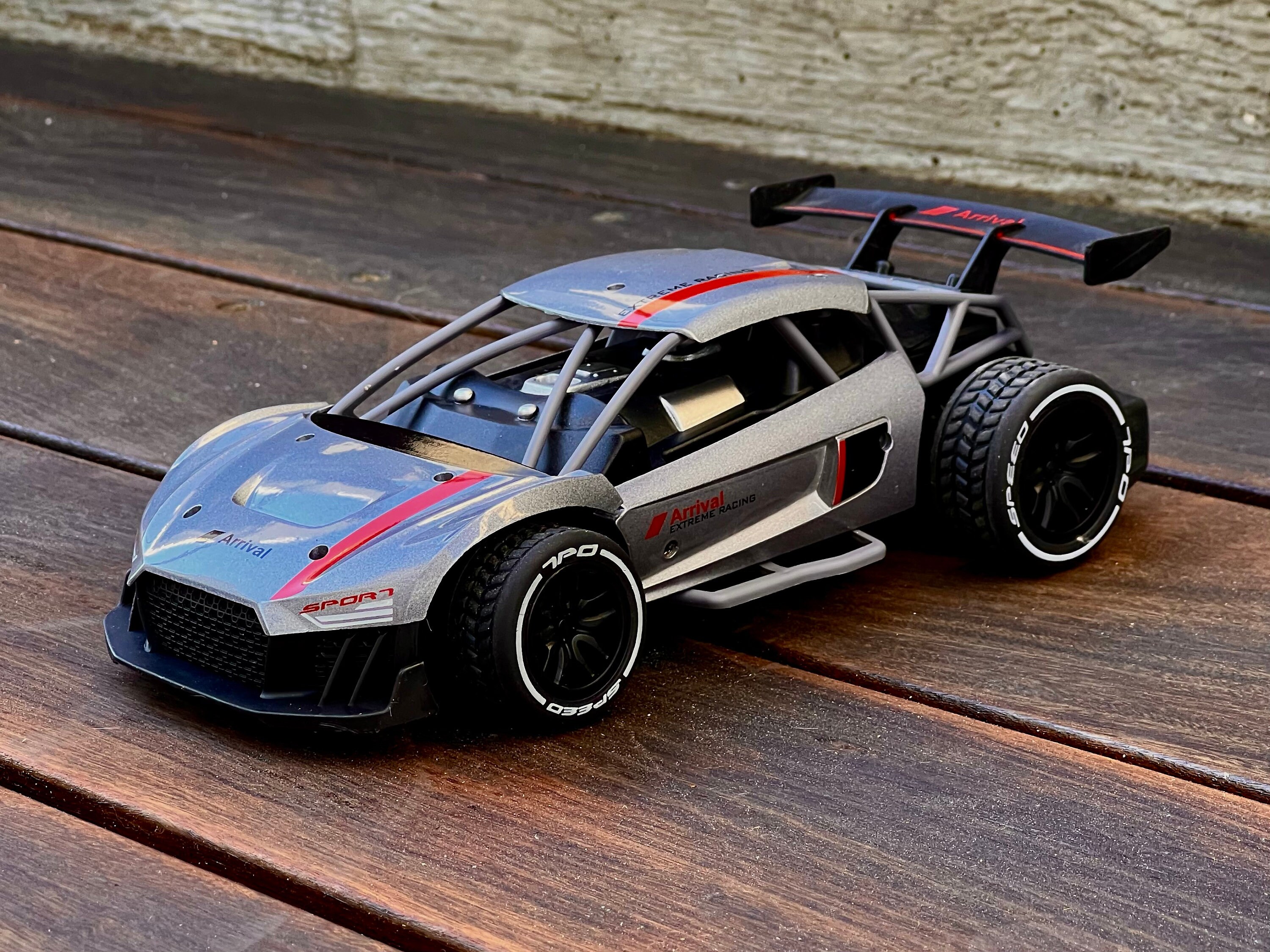 Mini Audi R8 Silver RC Car 1:16 Scale Remote Control Car Gift - Etsy