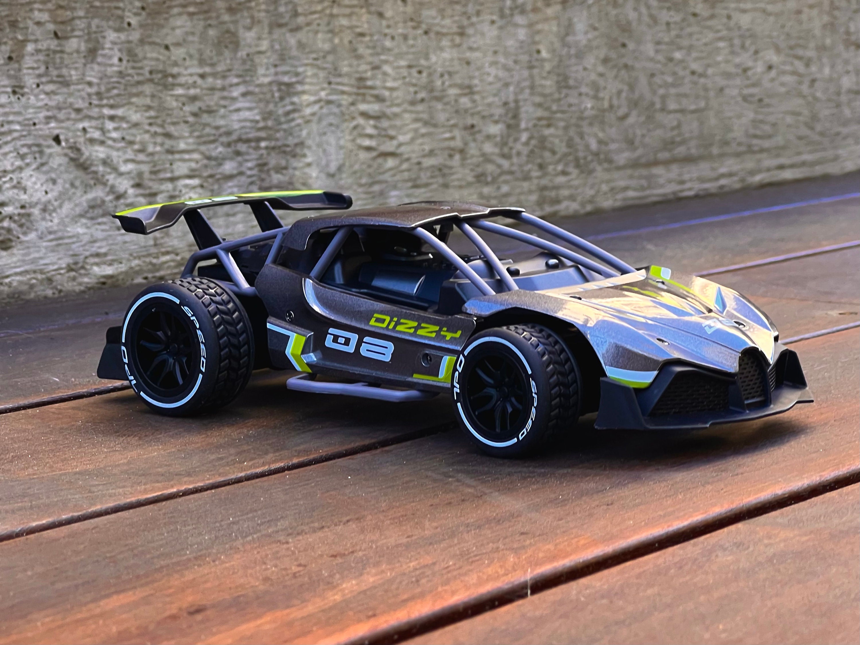 Mini Bugatti Silver RC Car 1:16 Scale Collectible Remote Controlled Car ...