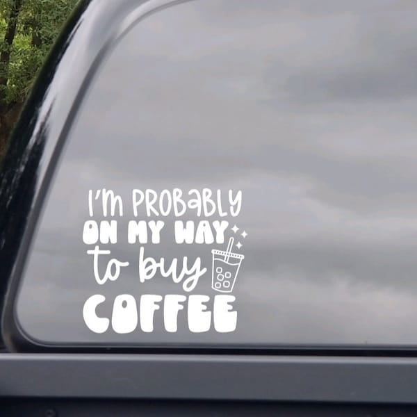 Coffee Decal - Etsy
