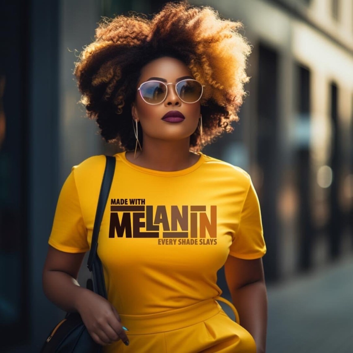 Made With Melanin Tee - Etsy