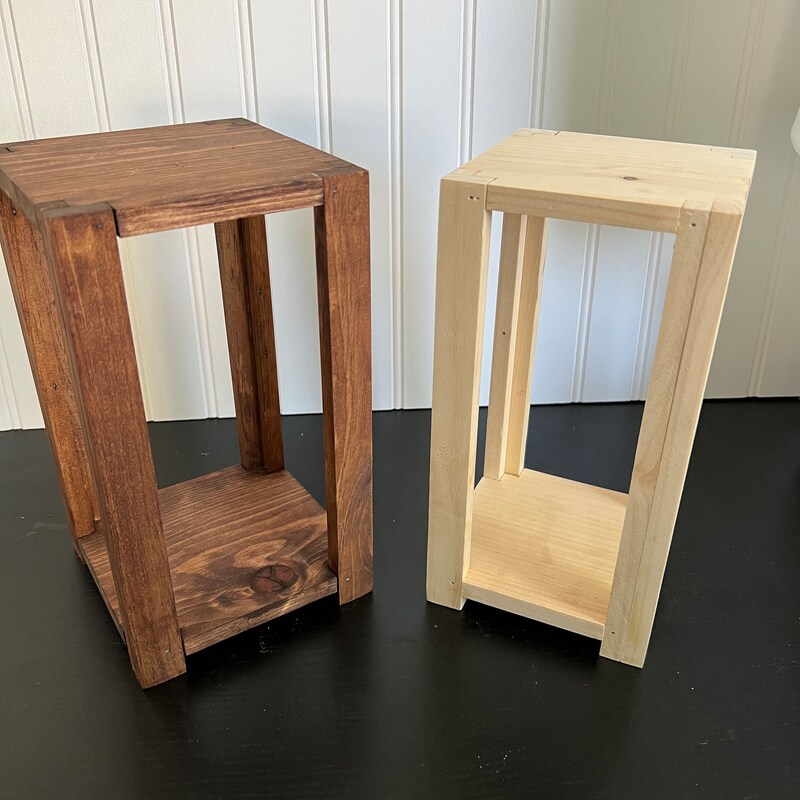 Wooden Plant Stand - Etsy