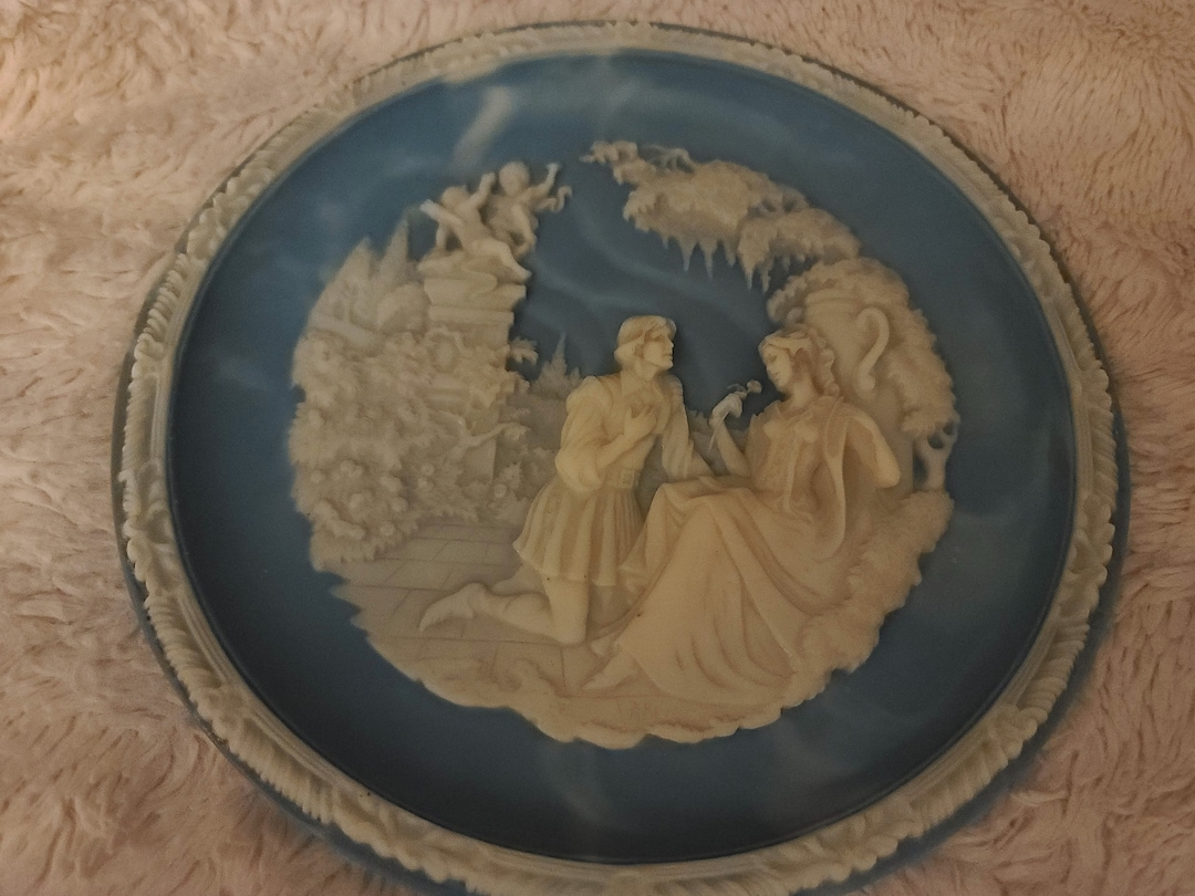 Vintage Limited Edition Incolay Studios "shall I Compare Thee to a ...