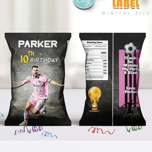 Messi Party Bag - Etsy
