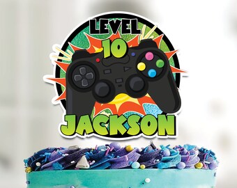 Level up Printable Cake Topper - Etsy UK
