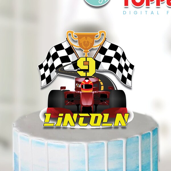 Formula One Cake - Etsy
