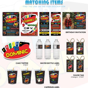 Printable Uno Water Bottle Label Uno Bottle Wrapper Uno - Etsy