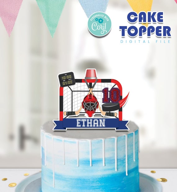 Homemade Hockey Cake