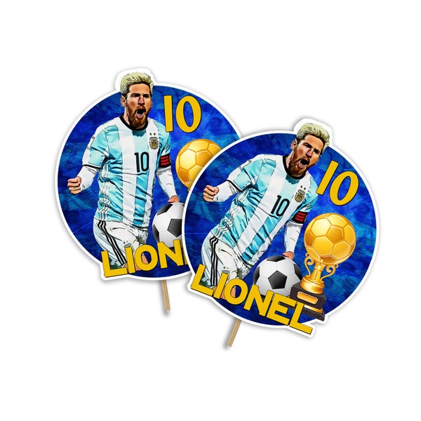 Lionel Messi Cake Topper - Etsy Australia